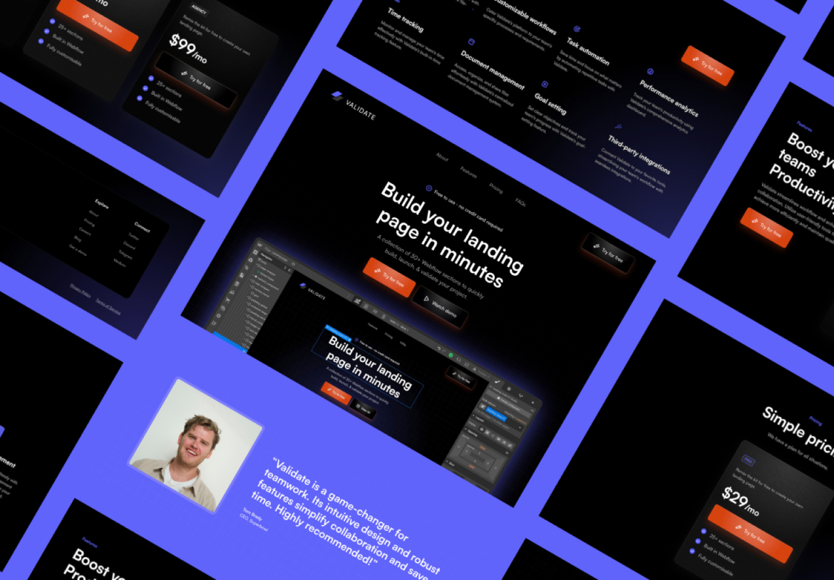 Two Hands | Webflow design & development studio